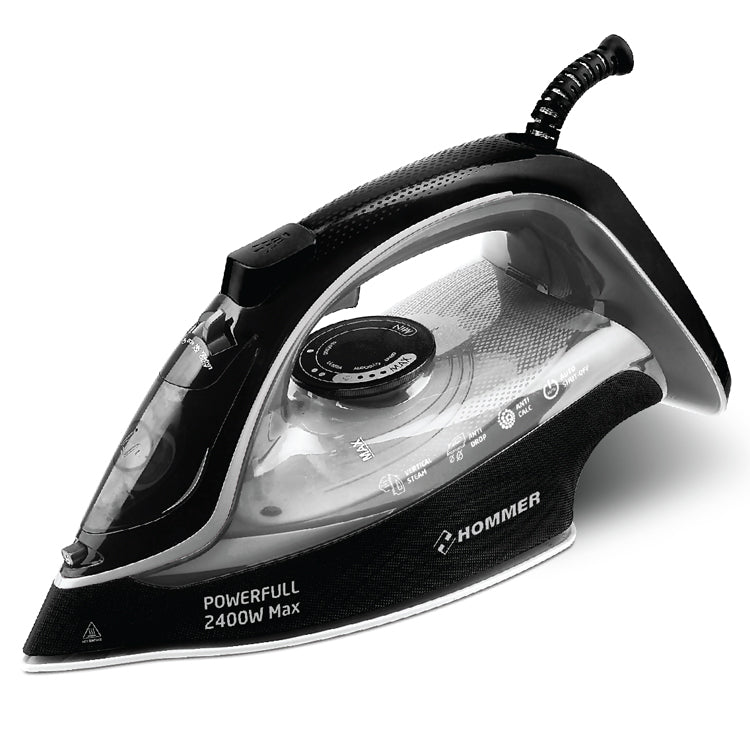 Hommer 2400 Watt Powerful Steam Iron with Safety - WOWmart