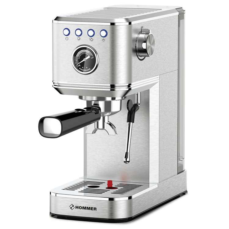Hommer Espresso and Coffee Maker, 1.1L, 1350W, 011.026.006 - WOWmart